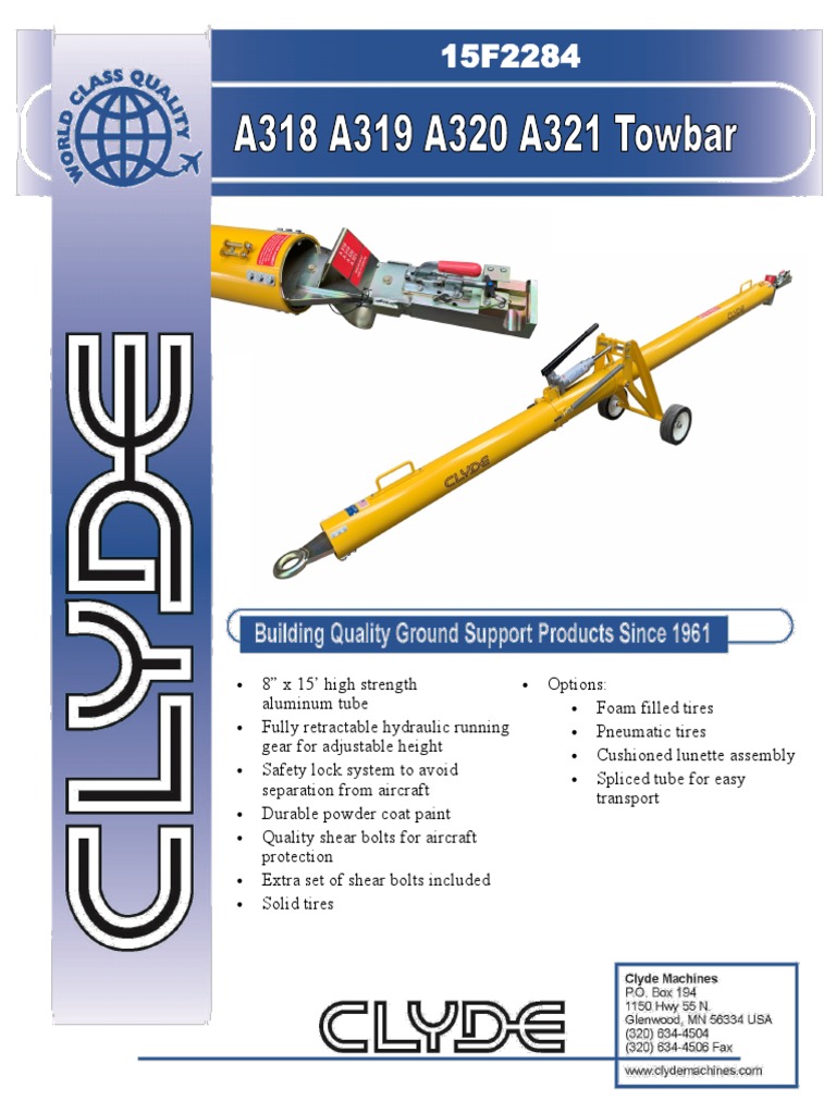 15F 2284 Towbar | PDF