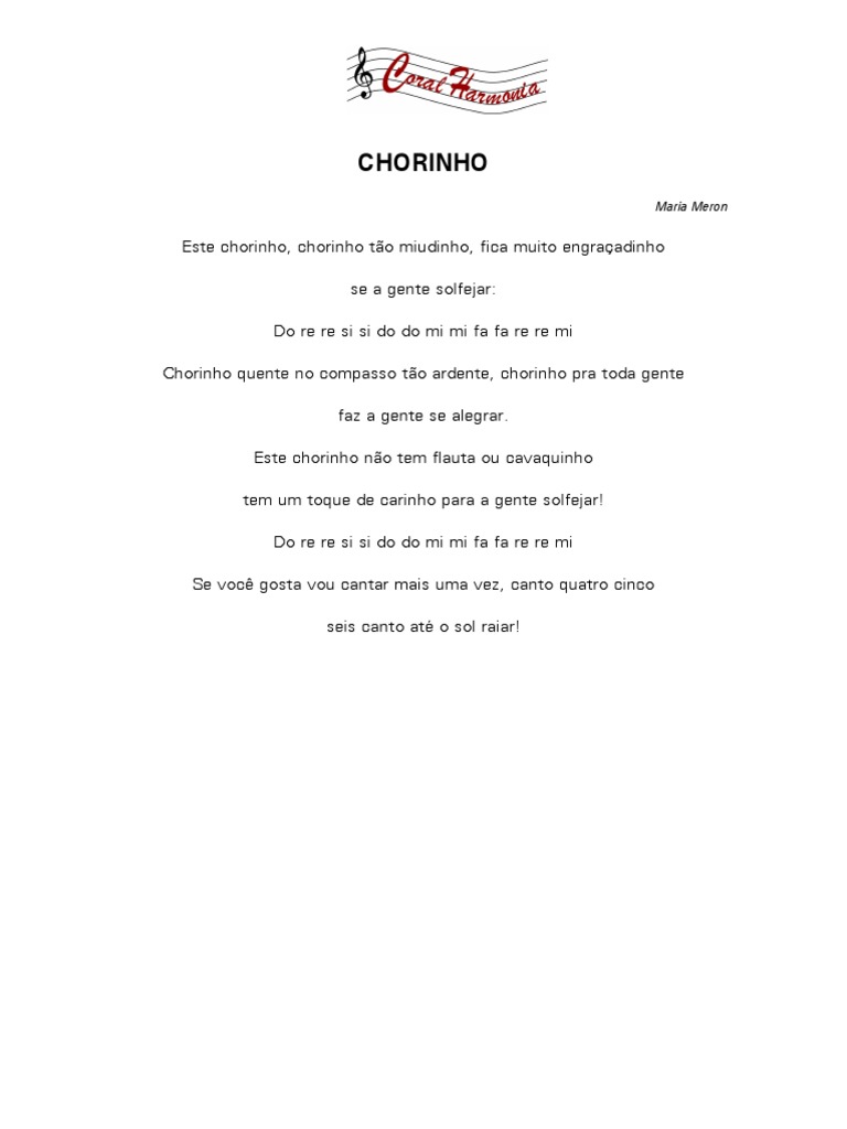 Chorinho | PDF