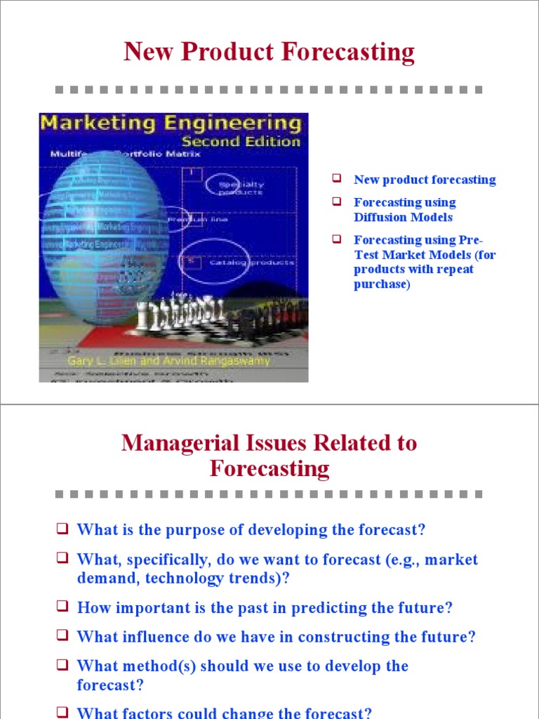 Ch7A New Product Forecasting 2006 | PDF | High Definition Television ...