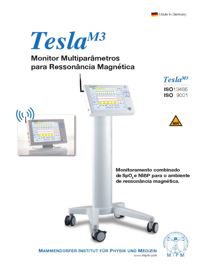 Monitor Multiparametro Tesla m3 Mipm | PDF