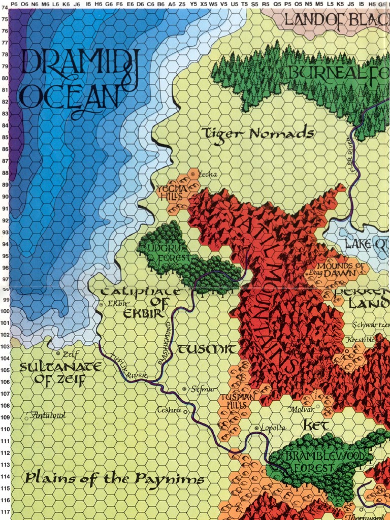 The World of Greyhawk (Folio Edition) Maps 2 | PDF