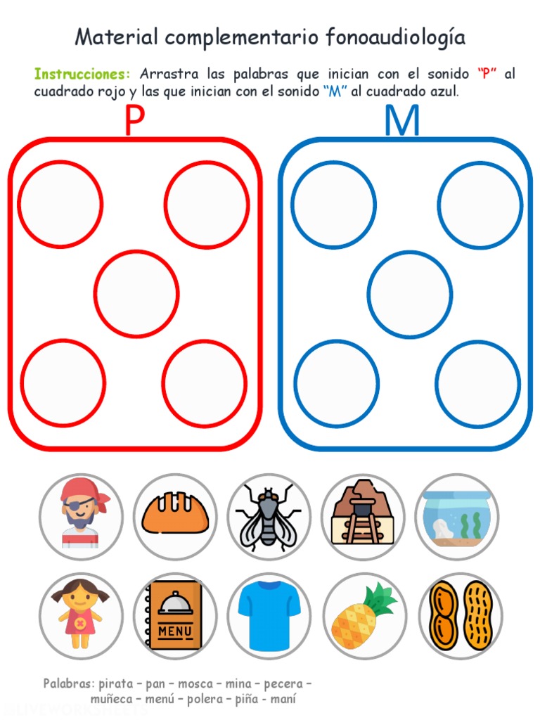 Fonema Consonántico Inicial | PDF