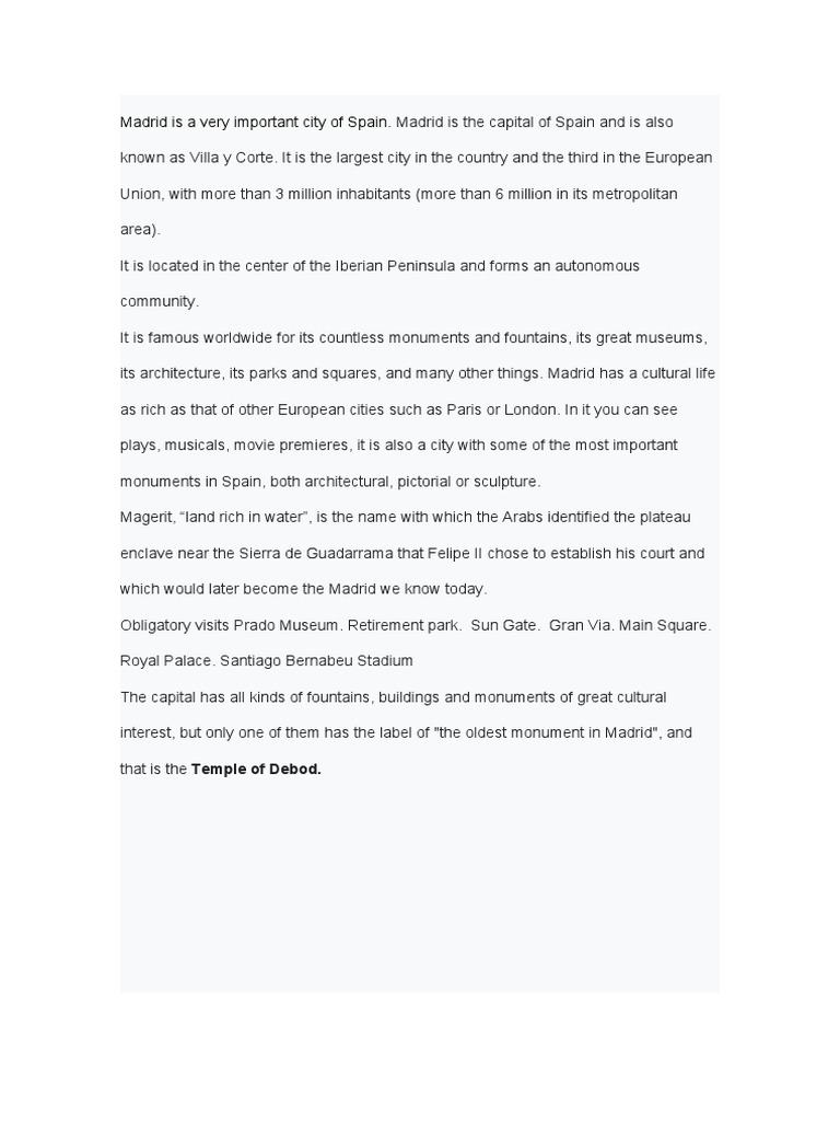 Writing La Ciudad | PDF | Seville | Madrid