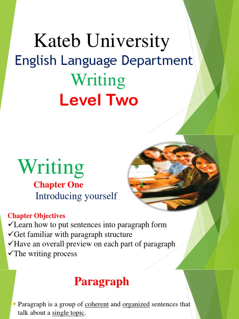 Level Two Writing | PDF | Paragraph | English Language