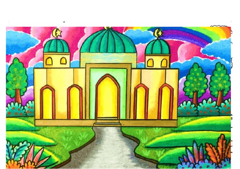Pola Gambar Masjid | PDF