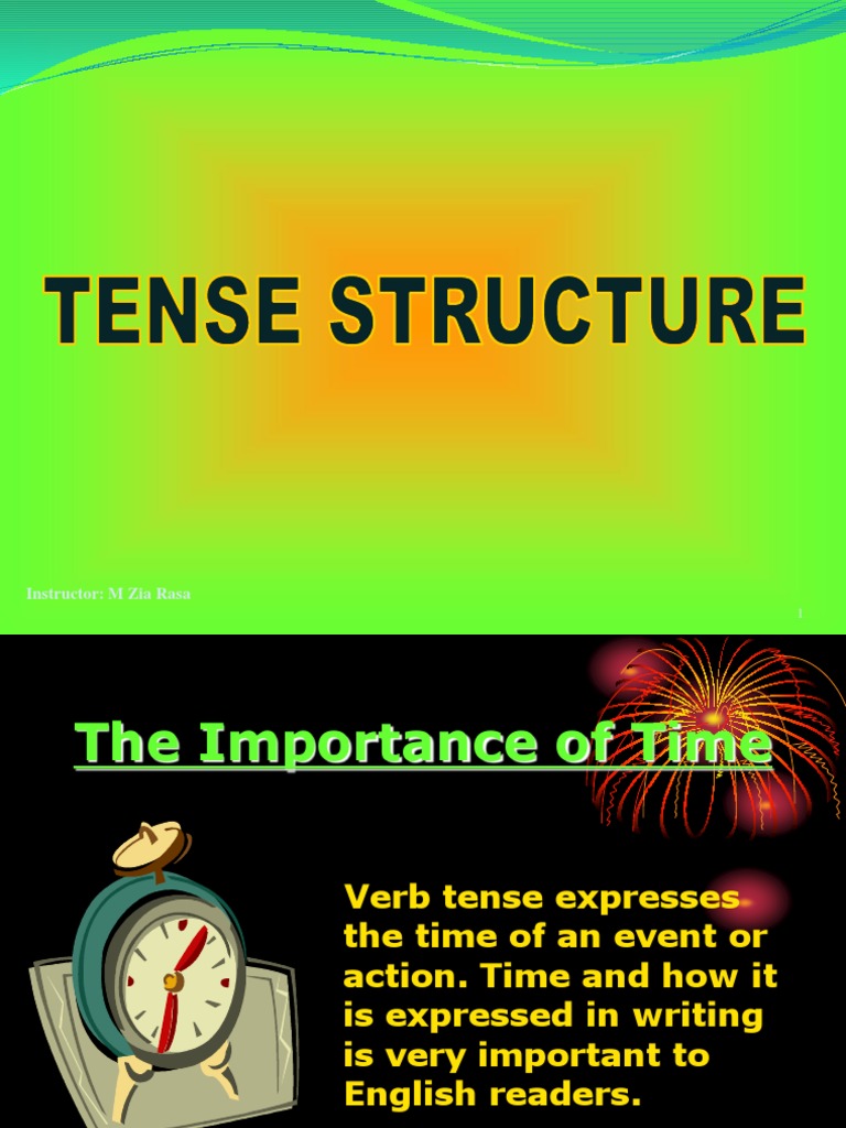 Tense Structures in English | PDF | Grammatical Tense | Verb