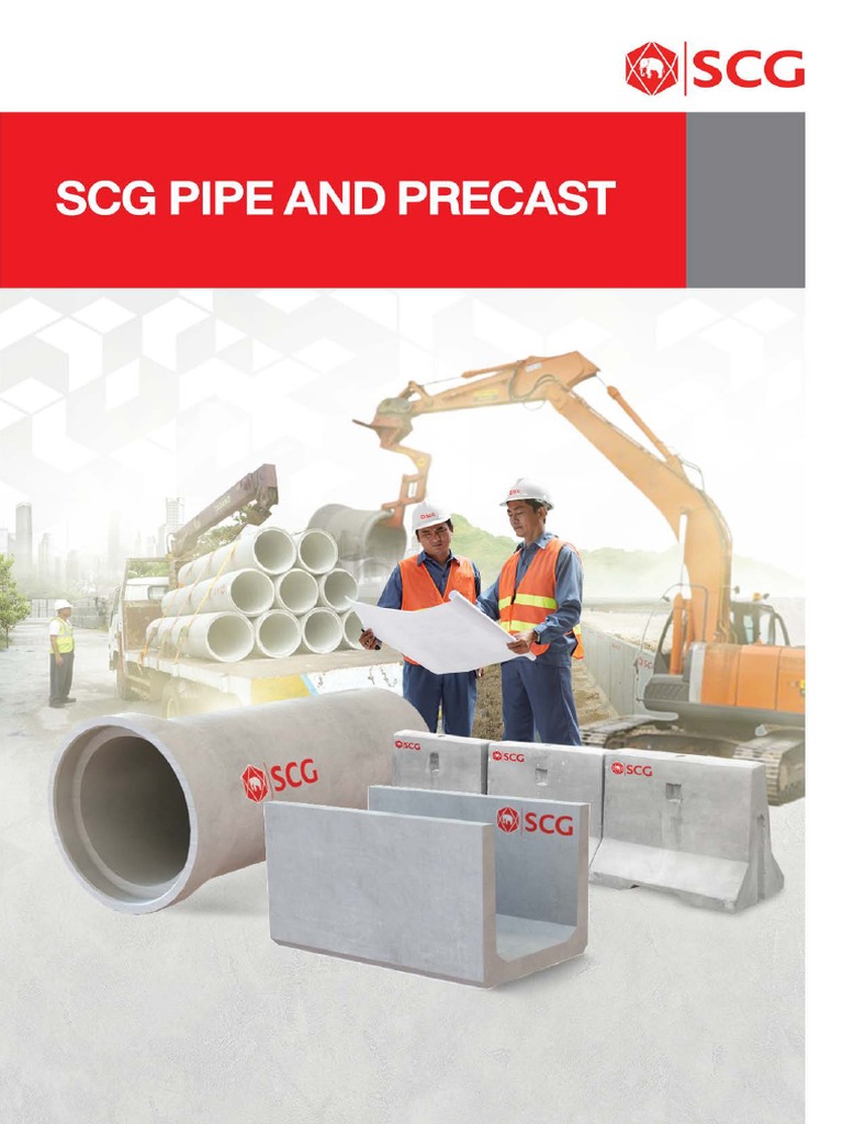 Design SCG Pipe and Precast Brosur | PDF