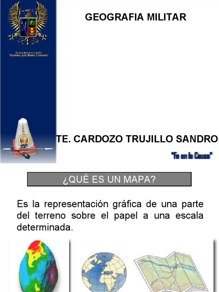 Geografia Militar | PDF | Mapa | Cartografía