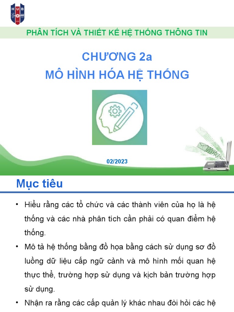 Chương 2a - PTTKHT | PDF