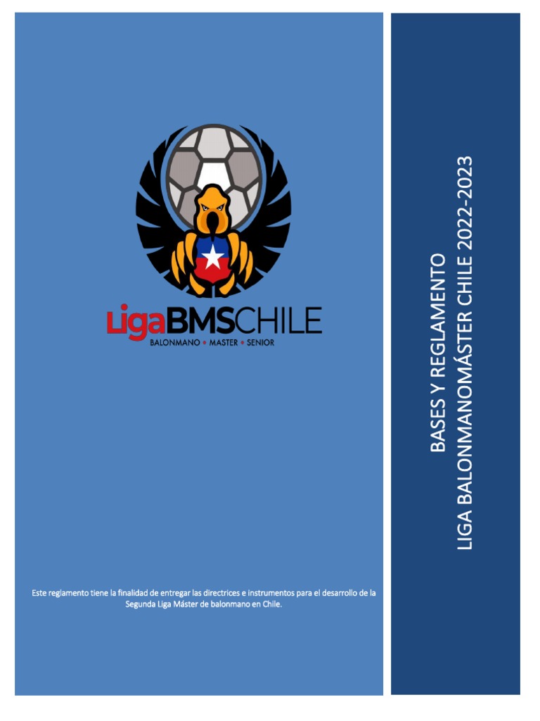Bases y Reglamento Liga BMS CHILE - Final - 2022 | PDF | Chile | Disciplinas