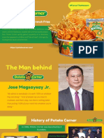 Jose Magsaysay Jr.: Potato Corner Founder | PDF | Franchising | Brand