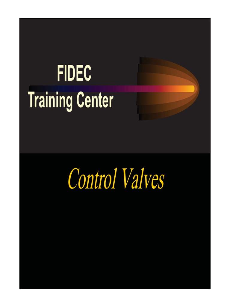 Control Valves Training Material 2 | PDF | Valve | Actuator