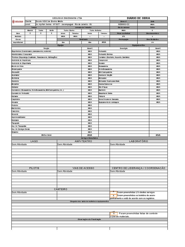 RDO - (MODELO) | PDF