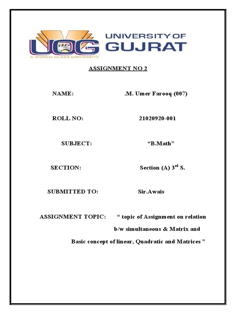 Muhammad Umer Farooq 21020920-007......... | PDF