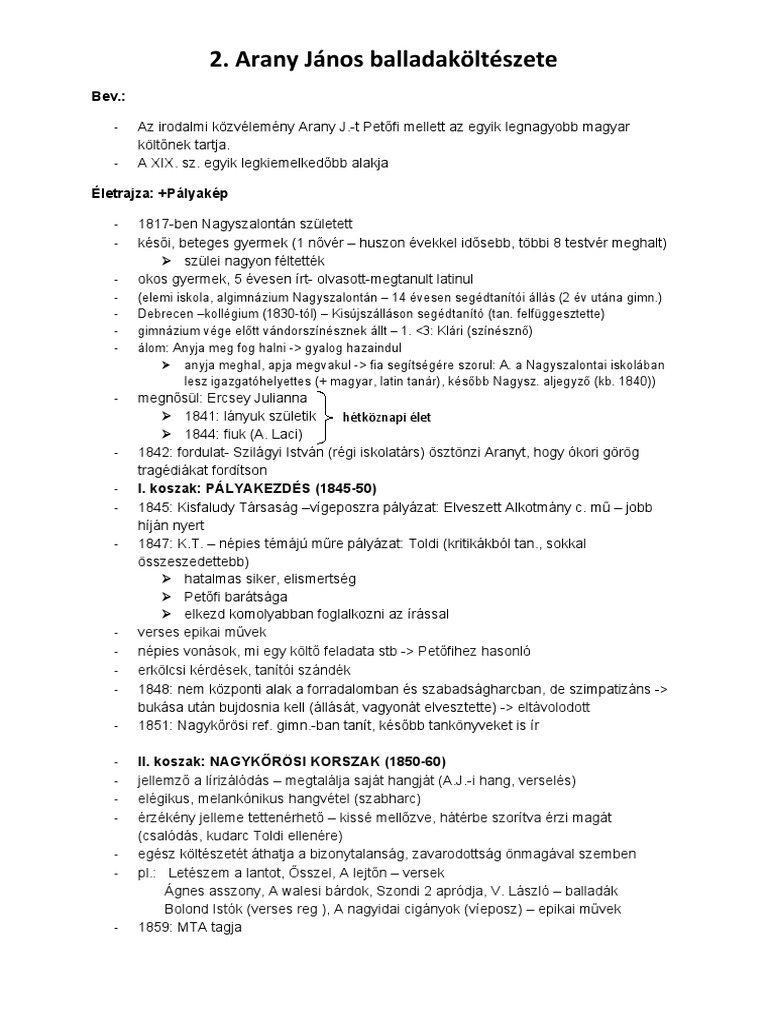 Arany János Pdf