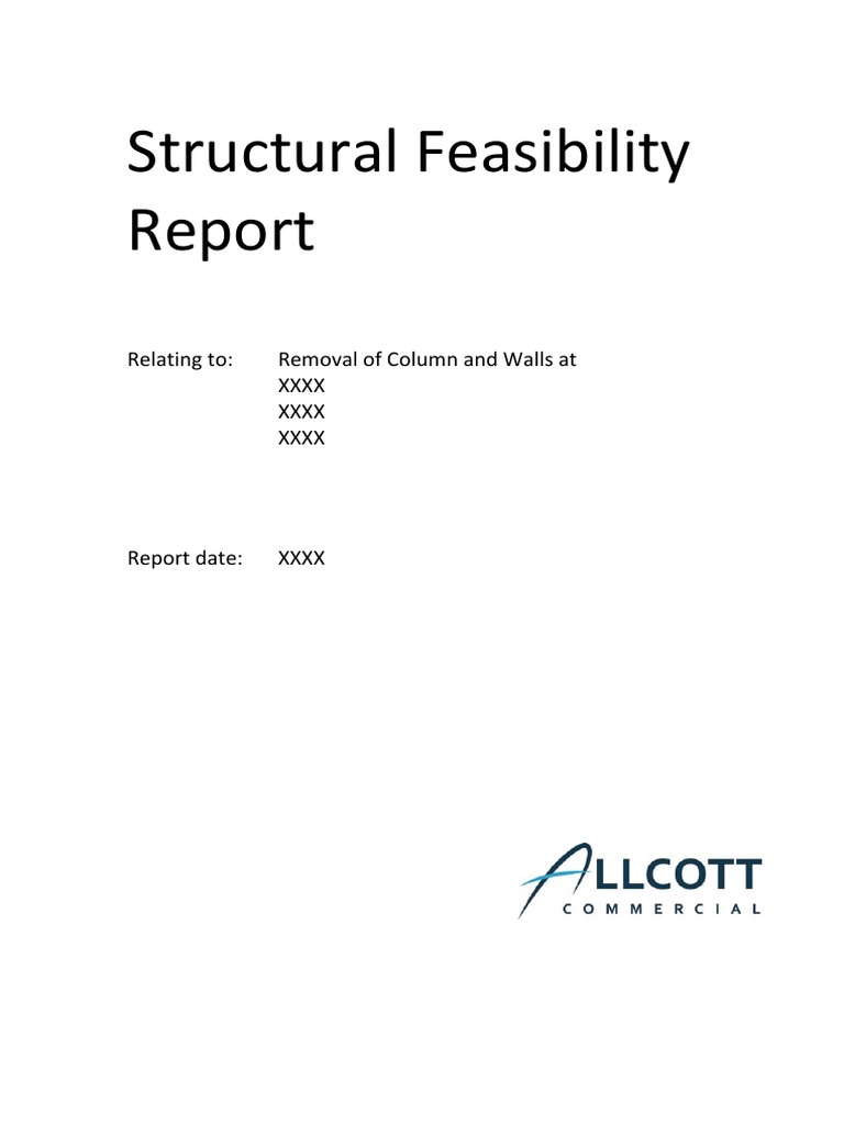 Feasibility Study for Padstone Removal | PDF | Room | Wall