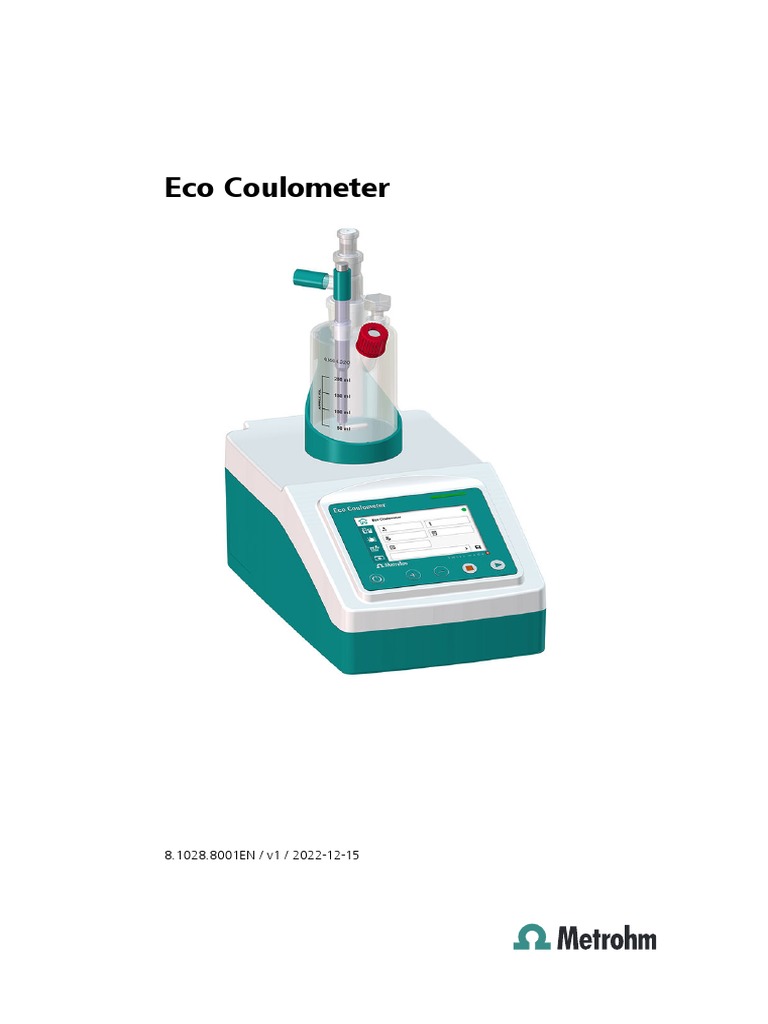 Eco Coulometer | PDF | Physical Sciences | Chemistry