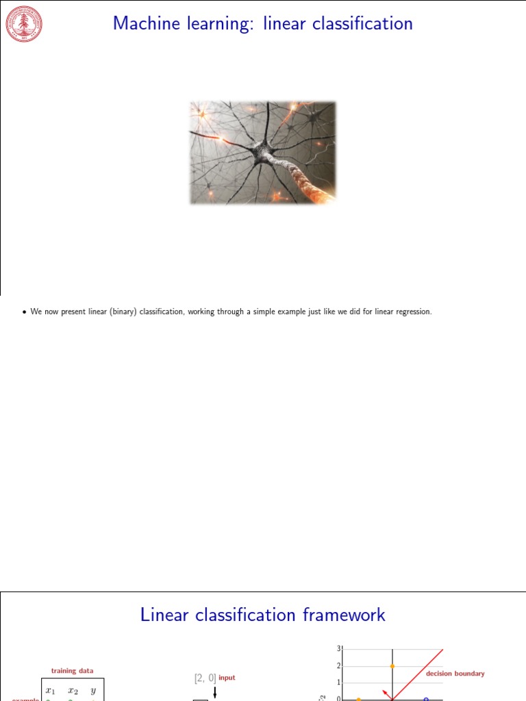 CS221 - Artificial Intelligence - Machine Learning - 3 Linear ... CS221 - Artificial Intelligence - Machine Learning - 3 Linear ...