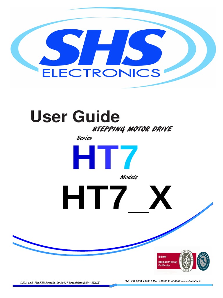 Manuale HT7 Rev3 Eng | PDF | Power Supply | Alternating Current