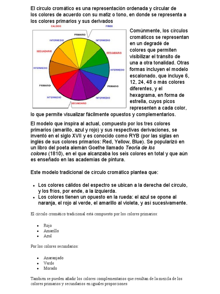 El Circulo Cromático | PDF