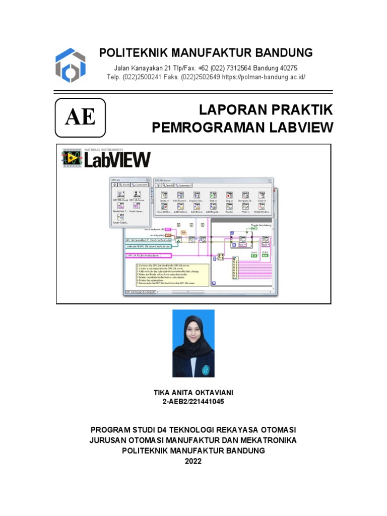 Laporan Praktikum LabVIEW dan Arduino | PDF