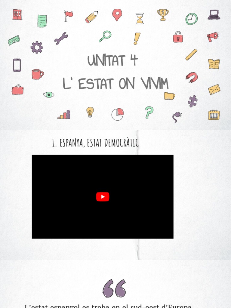 Unitat 4 L' Estat On Vivim | PDF