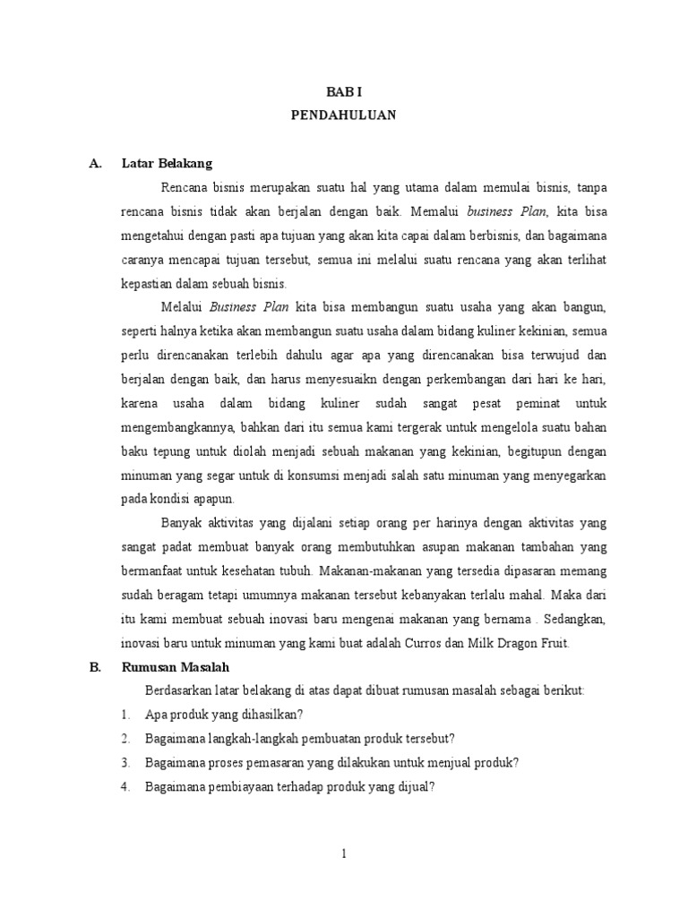 BUSINESS PLAN (Autosaved) (Autosaved) | PDF