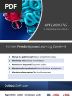 PPK Ri Bedah Appendicitis Akut | PDF