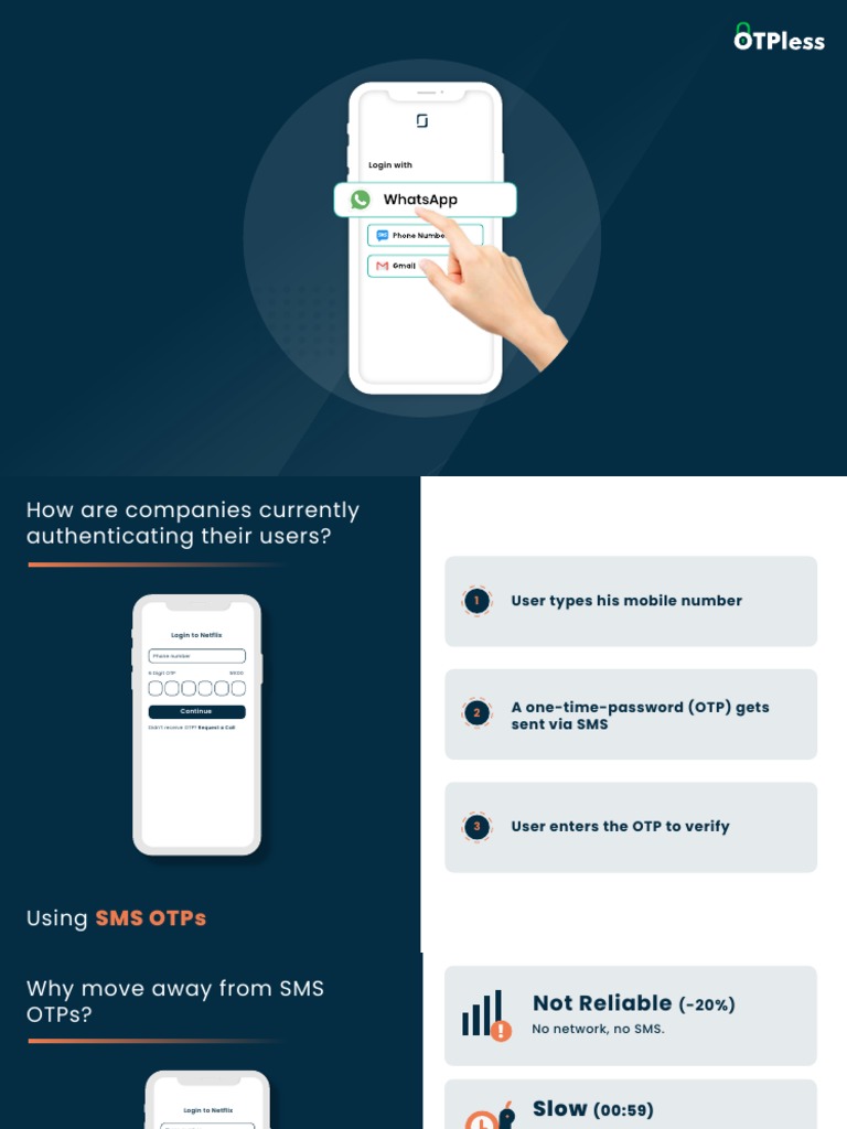 Login With WhatsApp Proposal | PDF | Computer Networking | Information Technology Management
