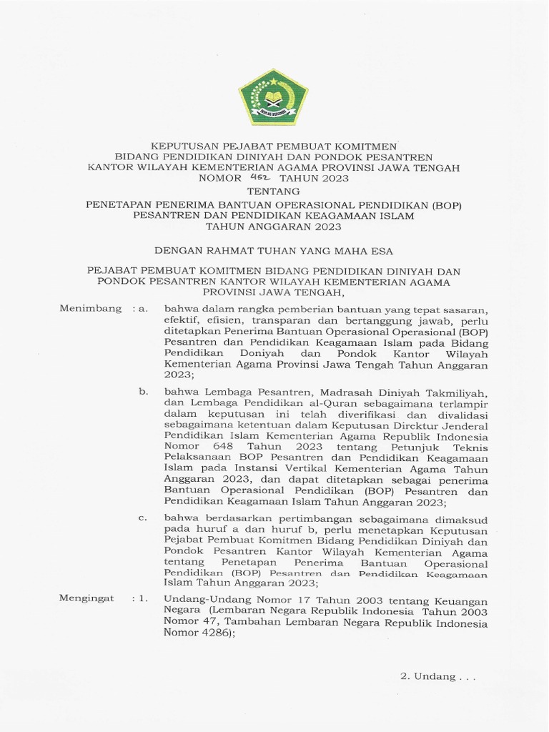 1 SK Bop MDT 2023 | PDF