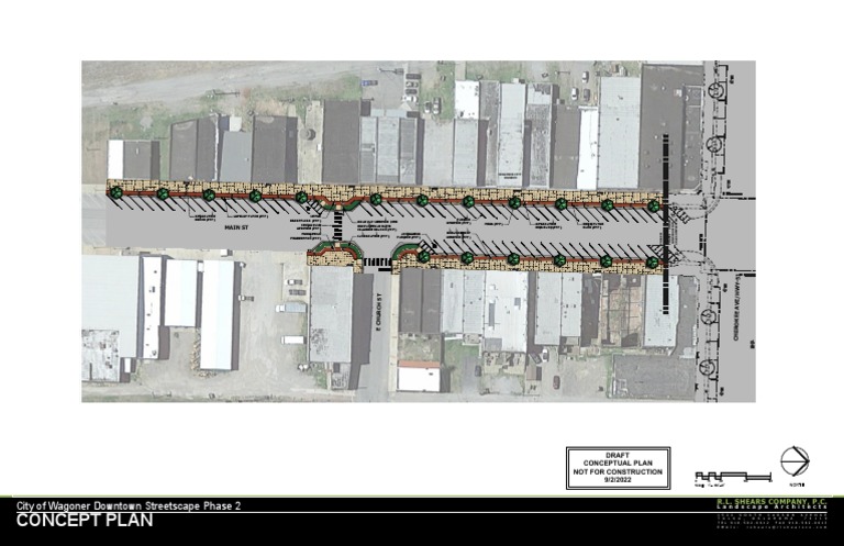 Downtown Streetscape Phase 2 Concept Plan | PDF | Road Transport ...