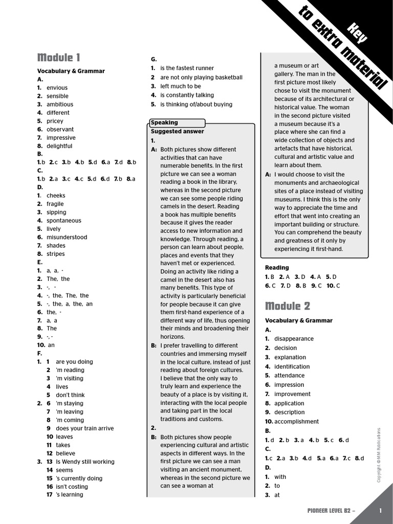 Key To b1 | PDF | Communication | Social Media