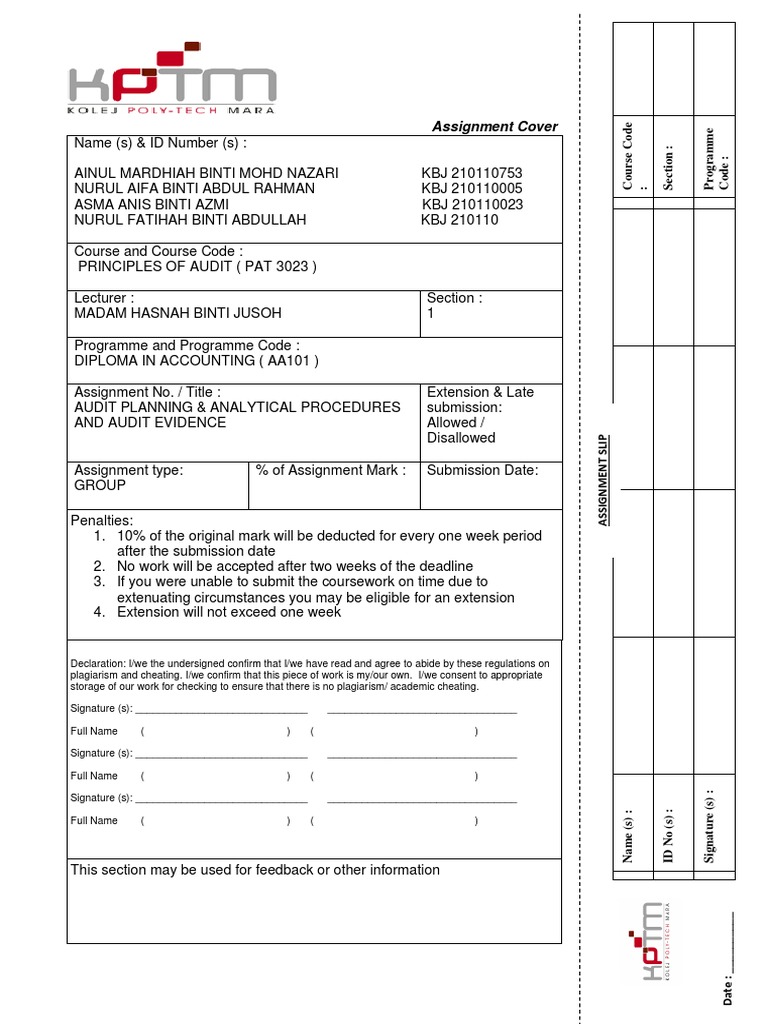 AUDIT | PDF | Audit | Internal Control