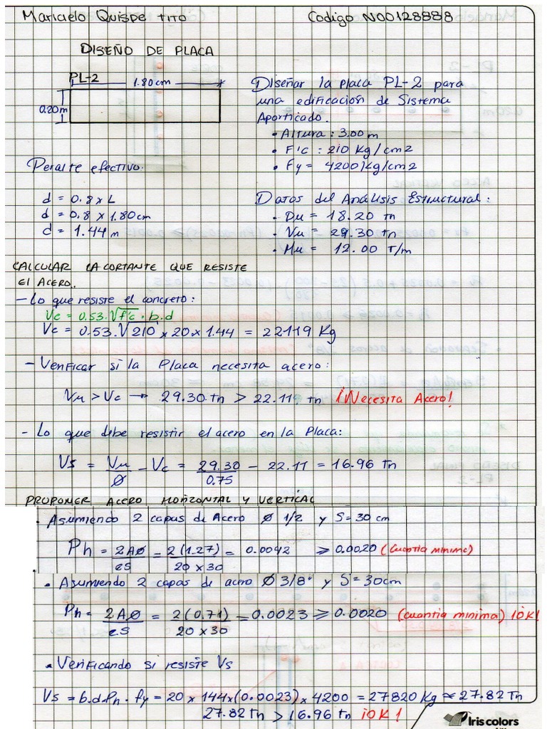 Diseño de Placa | PDF