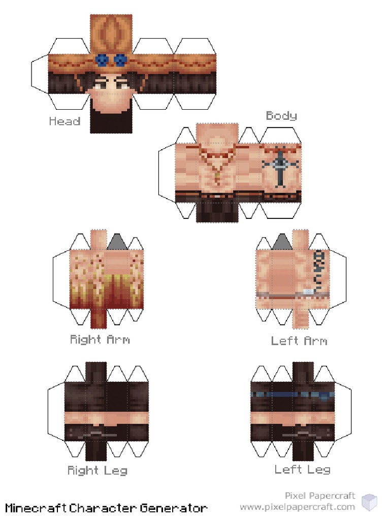 Minecraft Character | PDF