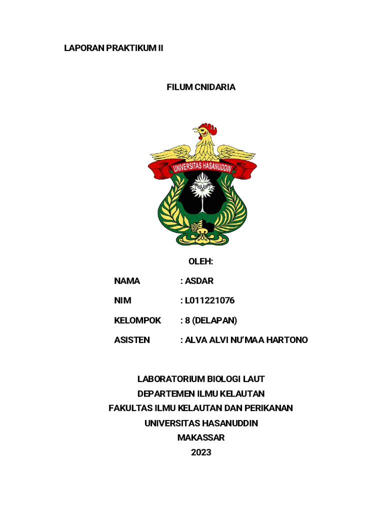 Ciri Morfologi Filum Cnidaria | PDF