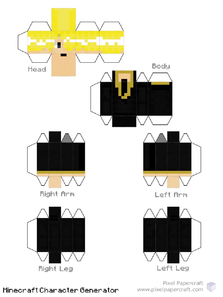 Minecraft Character | PDF