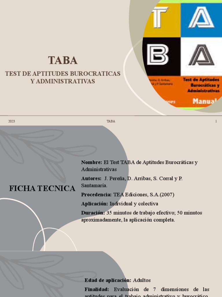 TABA | PDF