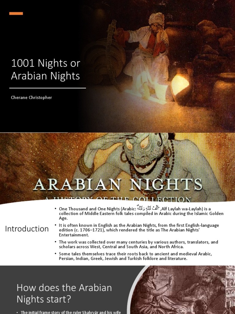 1001 Nights or Arabian Nights | PDF | One Thousand And One Nights