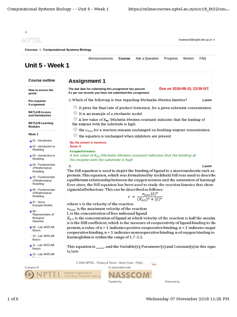 Unit 5 - Week 1: Assignment 1 | PDF | Applied Mathematics | Mathematics