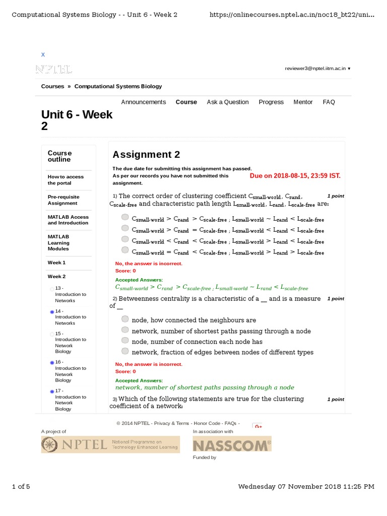 Noc18 bt22 Assignment3 | PDF | Discrete Mathematics | Mathematical Relations