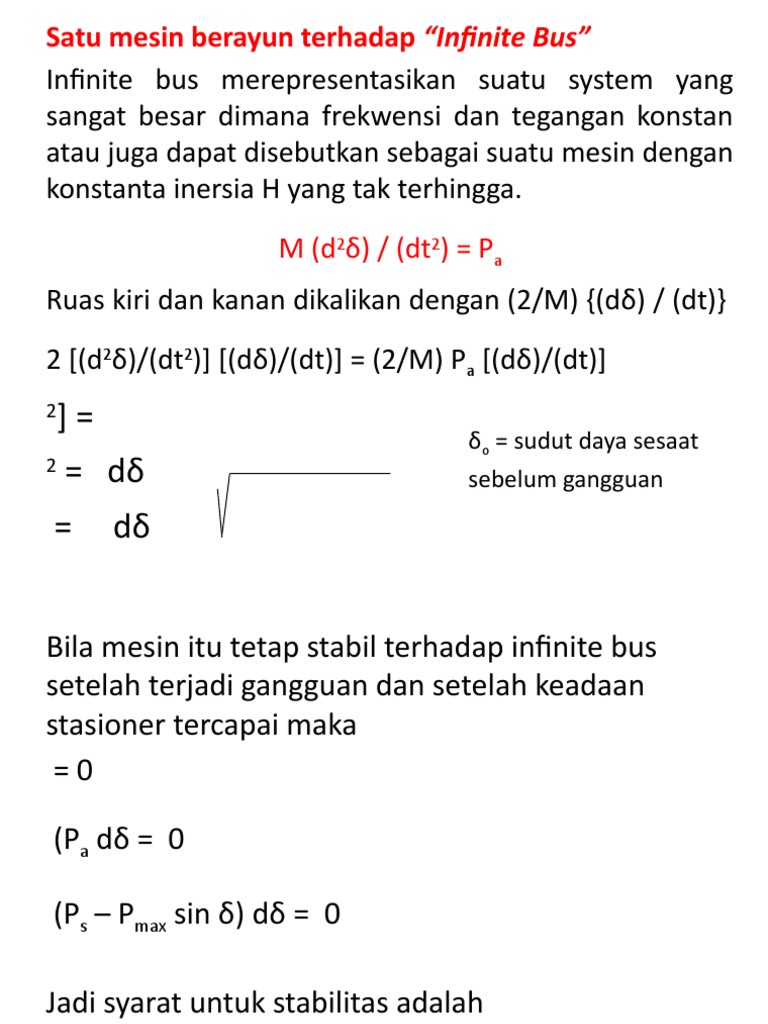 Dasar Stabilats Transien Oleh Pak Rudy | PDF