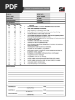 CHECKLIST For Installation of Power Cables | PDF