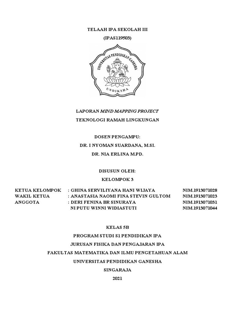 MIND MAPPING PROJECT TRL_5B_KLP 3 | PDF
