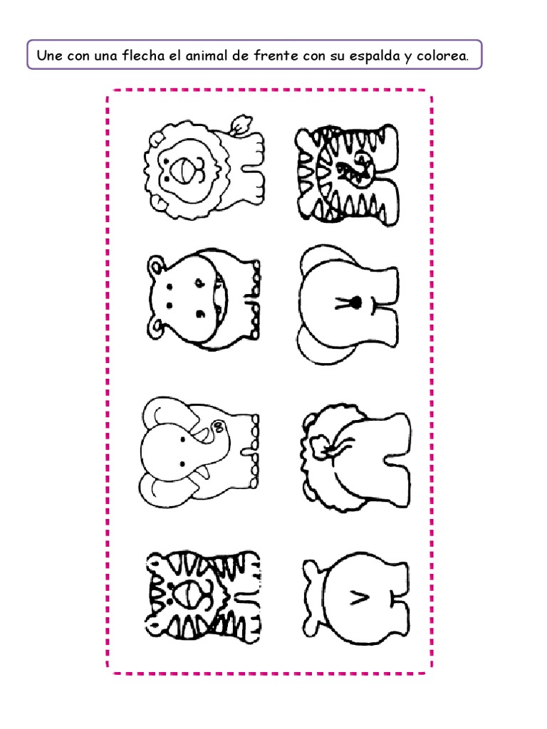 Fichas de Percepción Visual | PDF