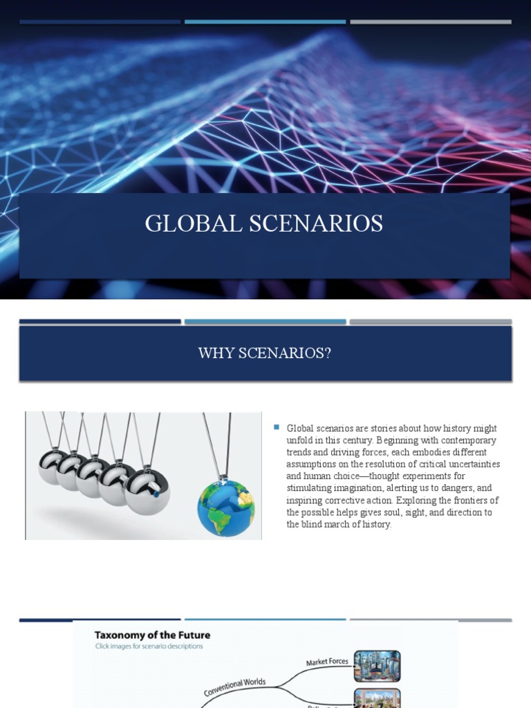 Global Scenarios | PDF