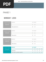 Powerlifting 12 Weeks Program | PDF | Athletic Sports | Physical Exercise