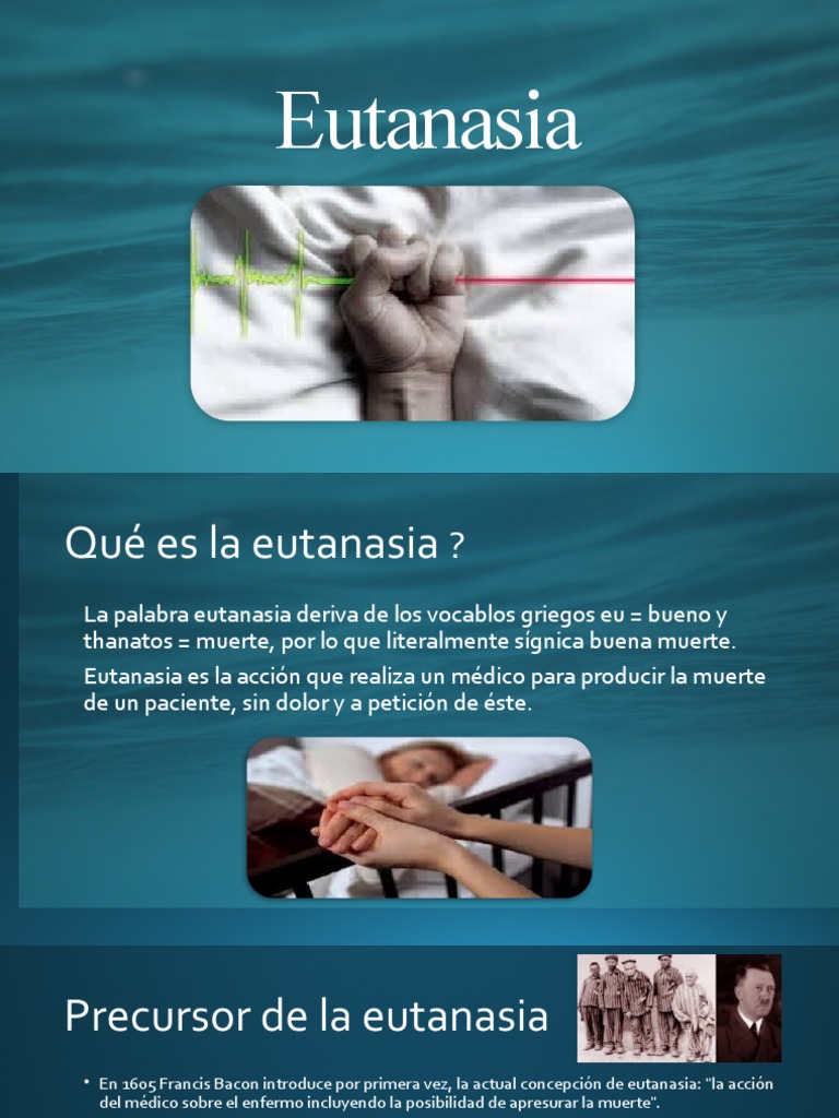 Eutanasia | PDF | Etica Aplicada | Medicina