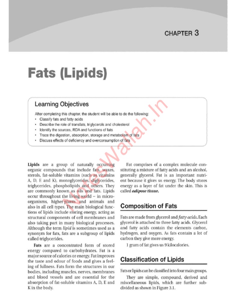 Fats | PDF | Dietitian | Food Industry