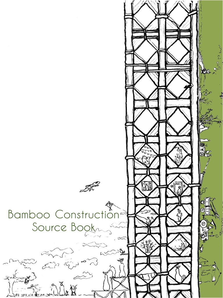 Bamboo Construction Source Book | PDF | Bamboo | Roof